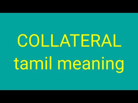 COLLATERAL tamil meaning/sasikumar