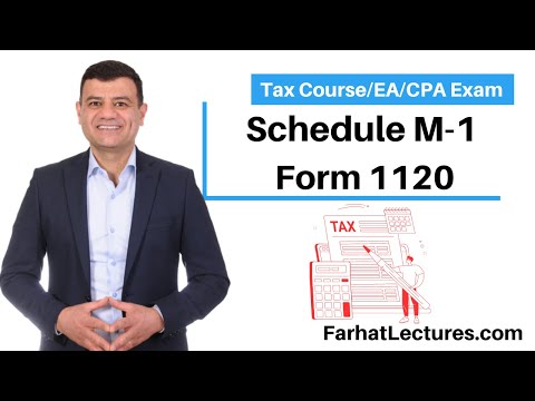 Schedule M 1 Form 1120