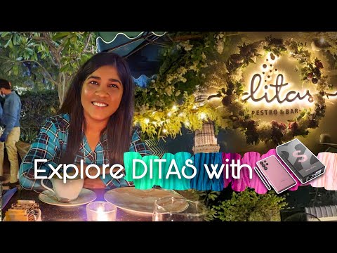 Restaurants in Mehrauli| Ditas Cafe in New Delhi| Trying S 22 Ultra at night My Experience.