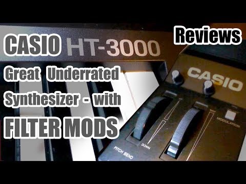Casio HT-3000 1987 Black | Reverb