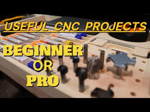 First CNC Projects - Start Here - Perfect For The Beginner Or Pro