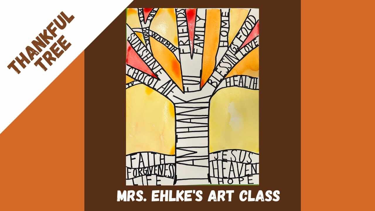 Thankful Tree Art Project