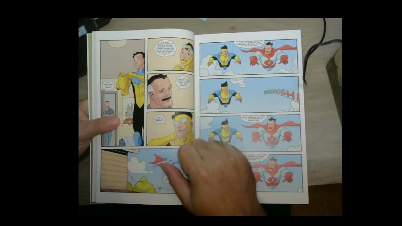 Image Comics Invincible Issue 3.  Like and Subscribe