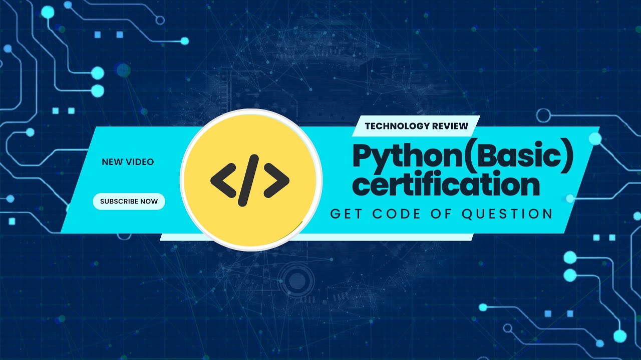 Get Python (Basic) Certification - Hackerrank | Solutions for skill test of Python(Basic) |with Code