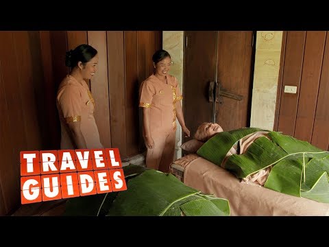 Banana leaf body wrap has the Frens thinking about lunch | Travel Guides 2018