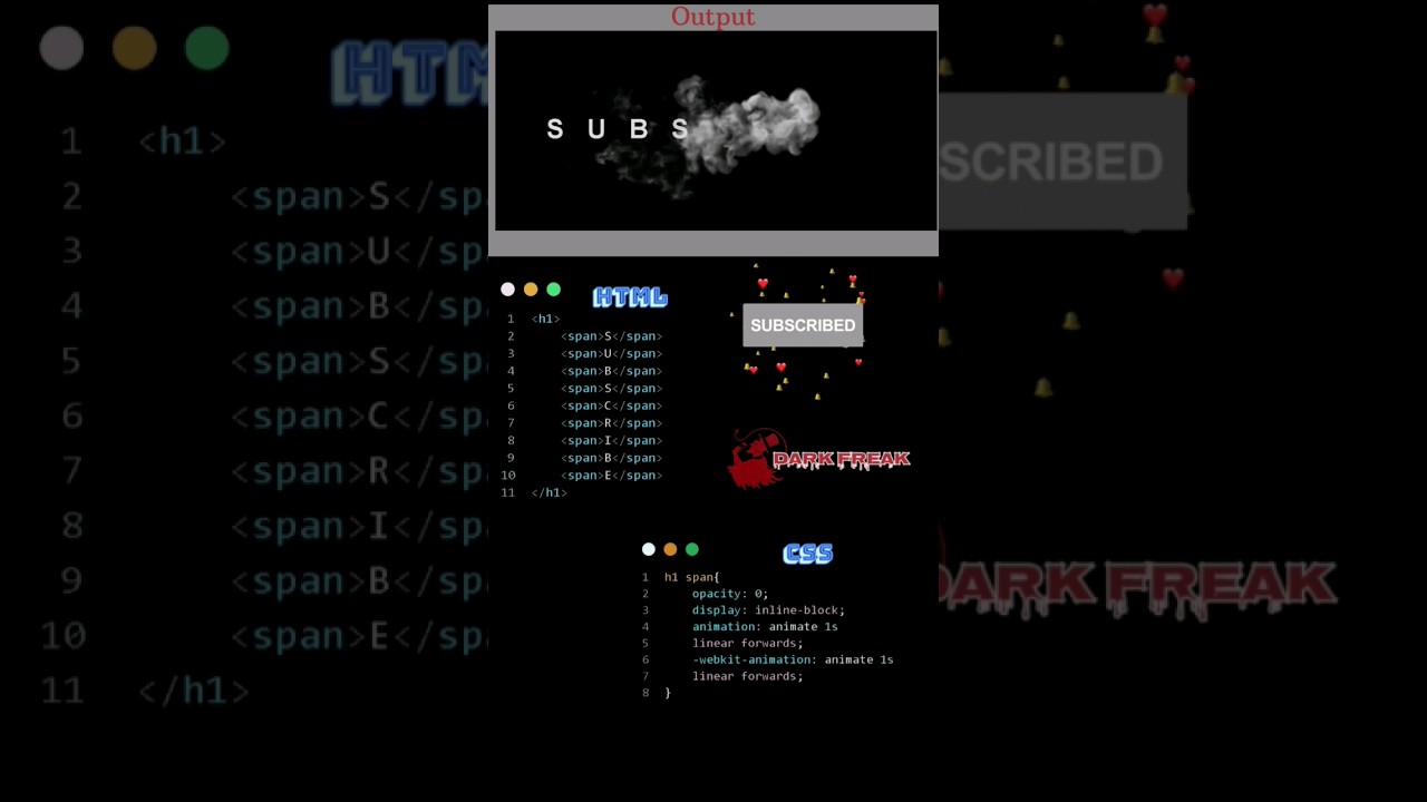 Smoking Animation...#html #programming #coding #github #website #program #design