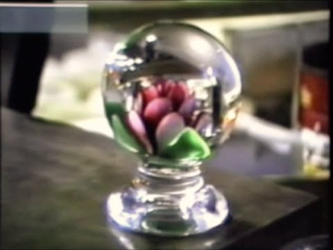 Tony DePalma Crimp Rose Paperweight Demonstration