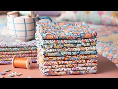New - Tilda Wallflower Fabric Collection Preview