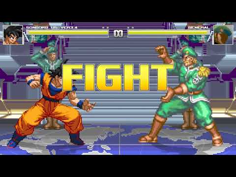 M.U.G.E.N. Goku vs General