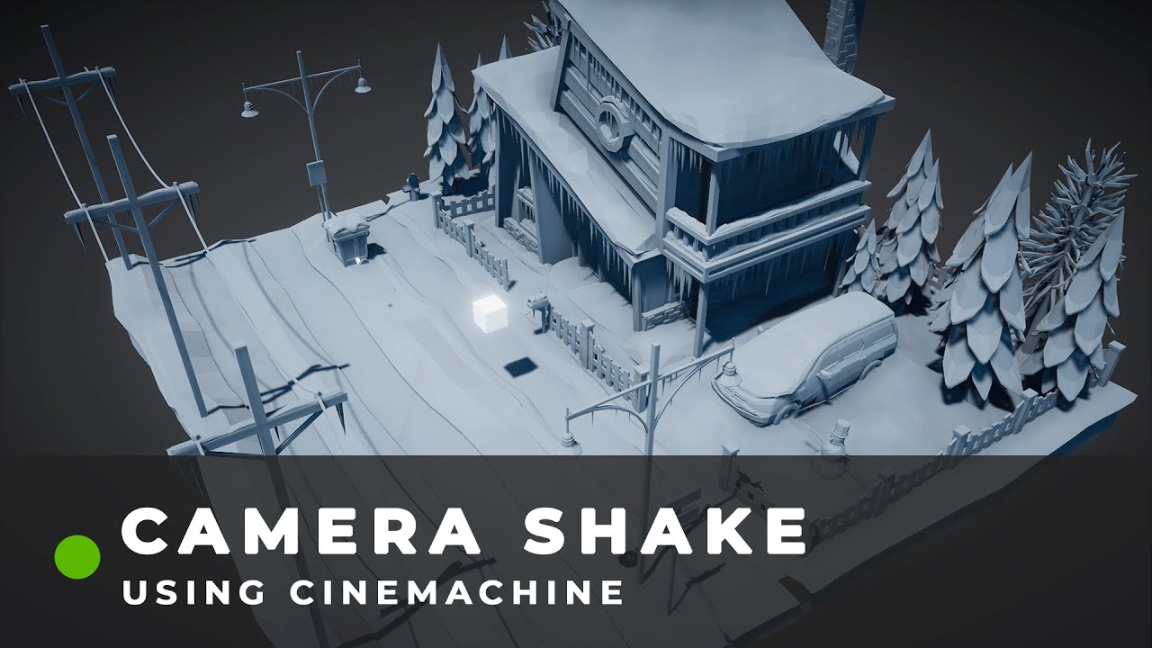 Unity Tutorial - Camera Shake Without Code Using Cinemachine