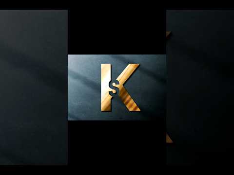 SK Logo Designing With Photoshop #shorts #adobe #logodesign