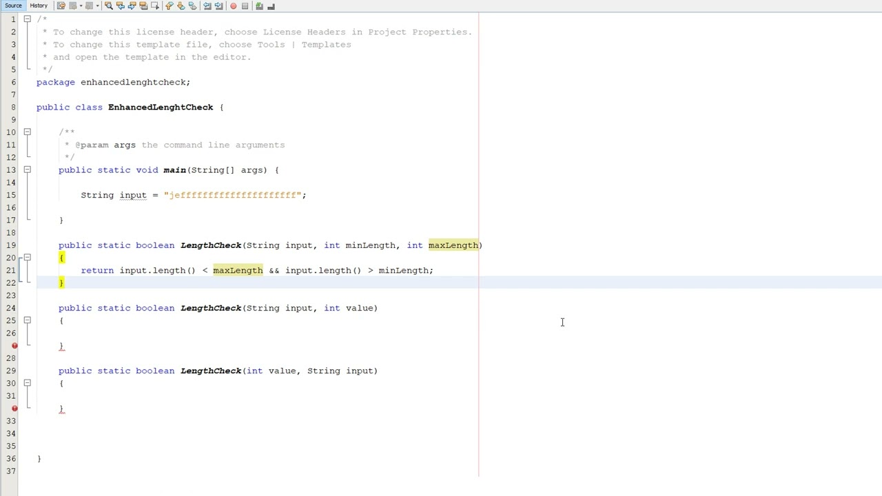 How to Do an Enhanced Length Check Using Java