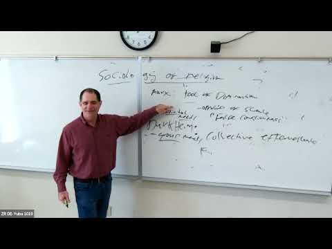 Lecture 15--Sociology of Religion (cont'd)