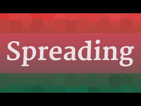 SPREADING pronunciation • How to pronounce SPREADING