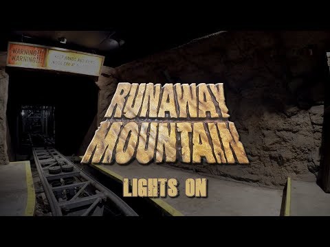 Official Runaway Mountain POV (Lights On) | Six Flags Over Texas