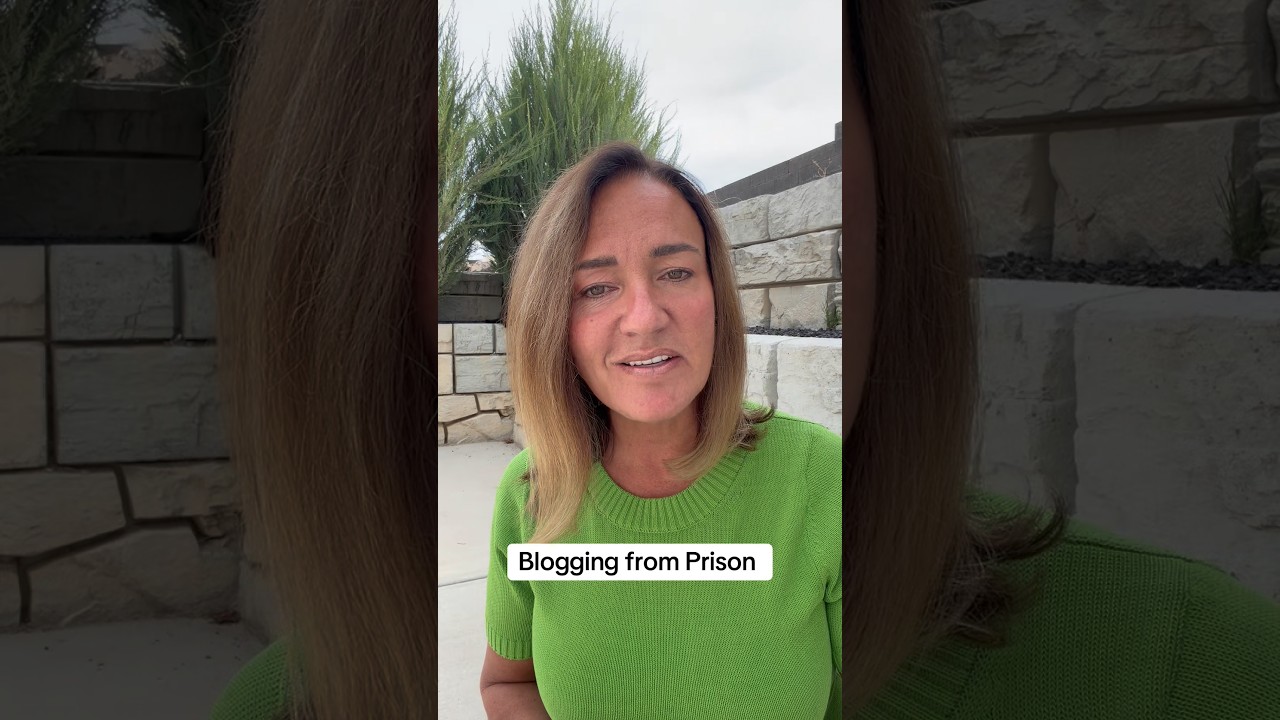 How I wrote on a blog from federal prison #portialouder #federalprison #blog