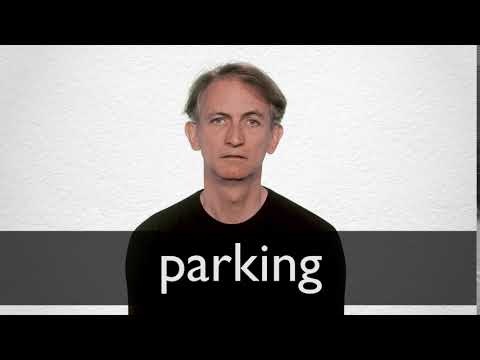 How to pronounce PARKING in British English