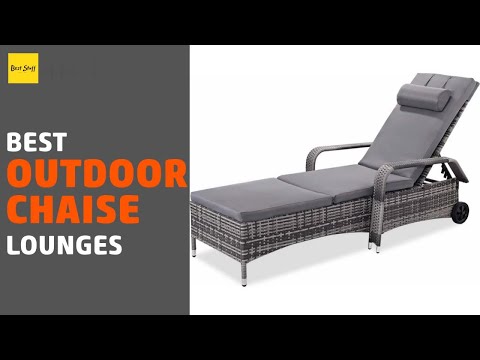🌵7 Best Outdoor Chaise Lounges 2020