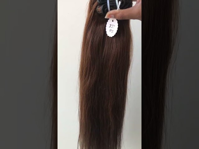 Straight Temple Hair - Indian Straight colour Human Hair Extension ...