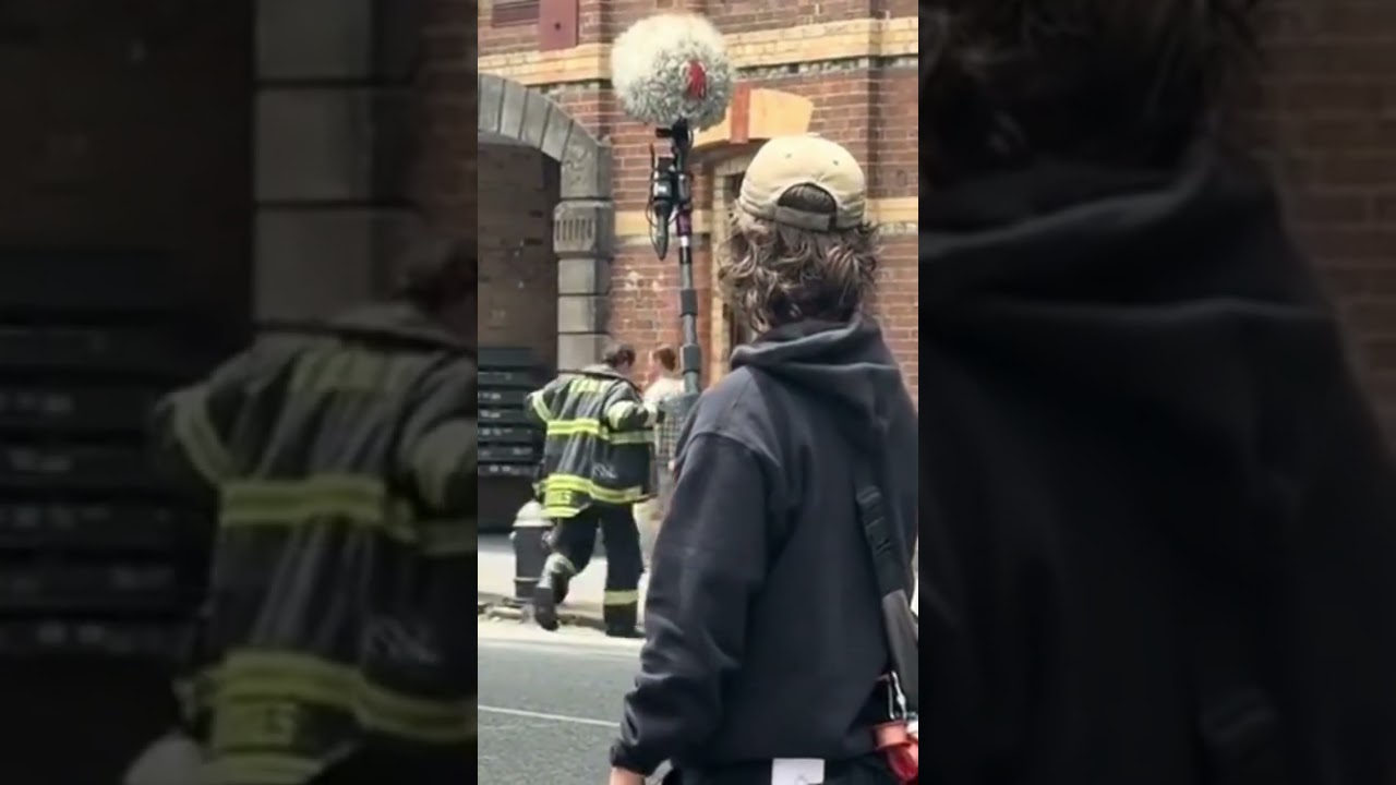 Gerard Butler on the set of #trending #fypシ゚viral #viral Empire City