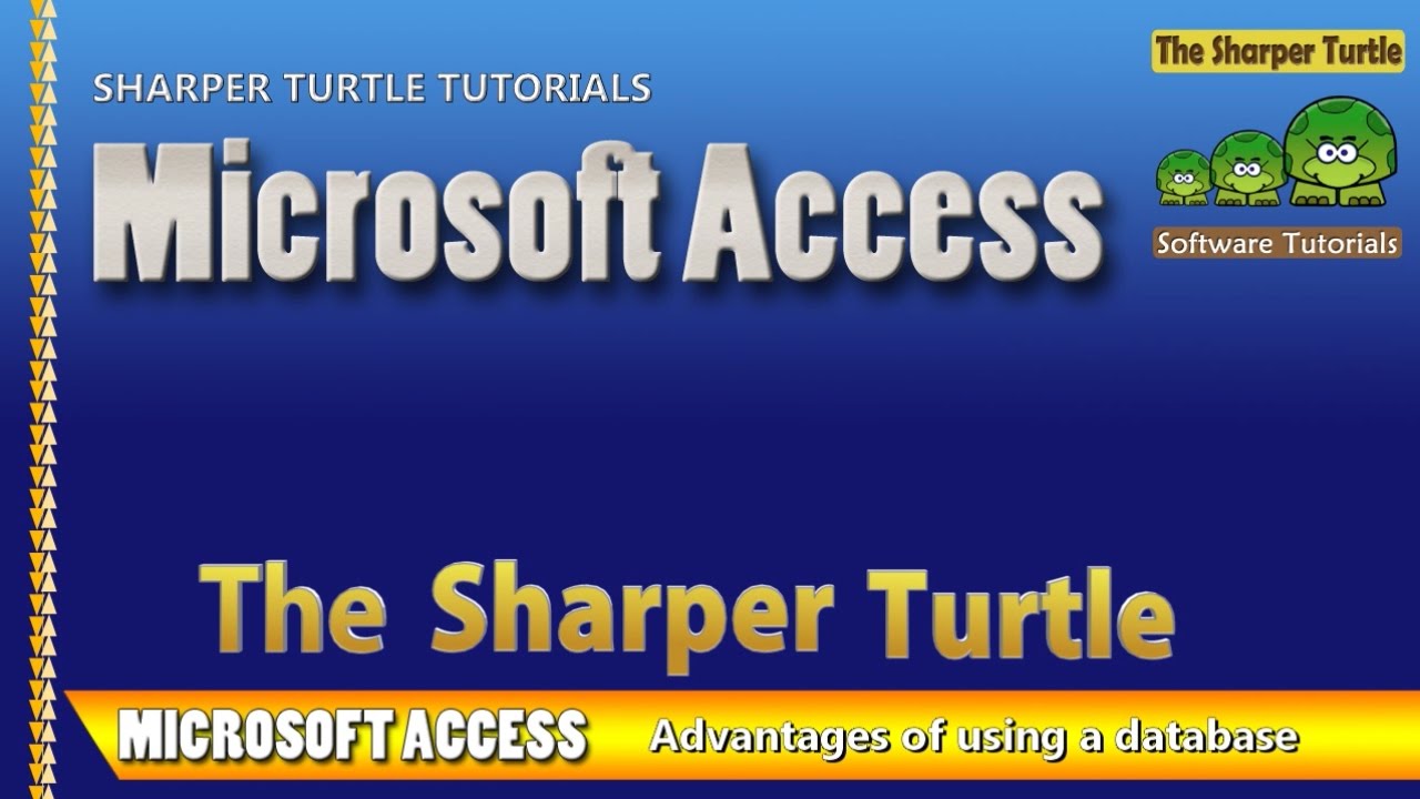 Microsoft Access - Advantages of using a database vs. a spreadsheet
