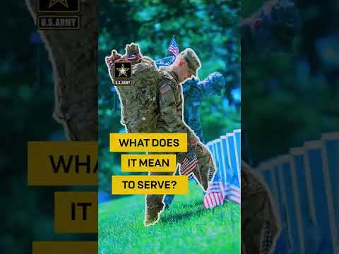 What does it mean to serve?