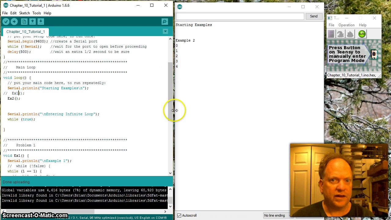 While Statements in Arduino   Chapter 10 Part1