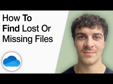Onedrive-How to Find Lost or Missing Files! [2025 Full Guide]