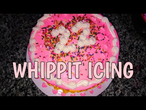 Whippit icing!