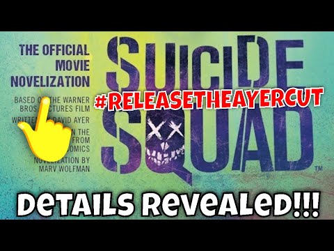 Ayer Cut Update - David Ayer Talks Suicide Squad Novel - #ReleaseTheAyerCut