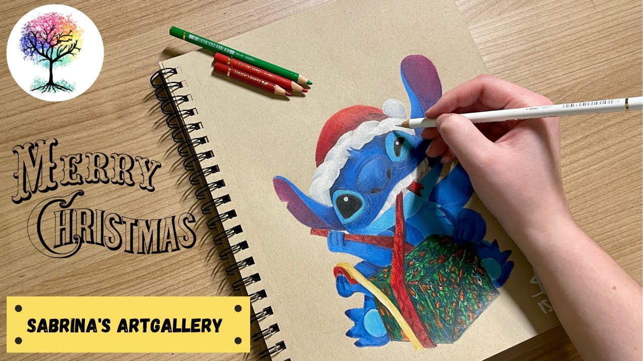 Lilo and Stitch - Christmas Drawing