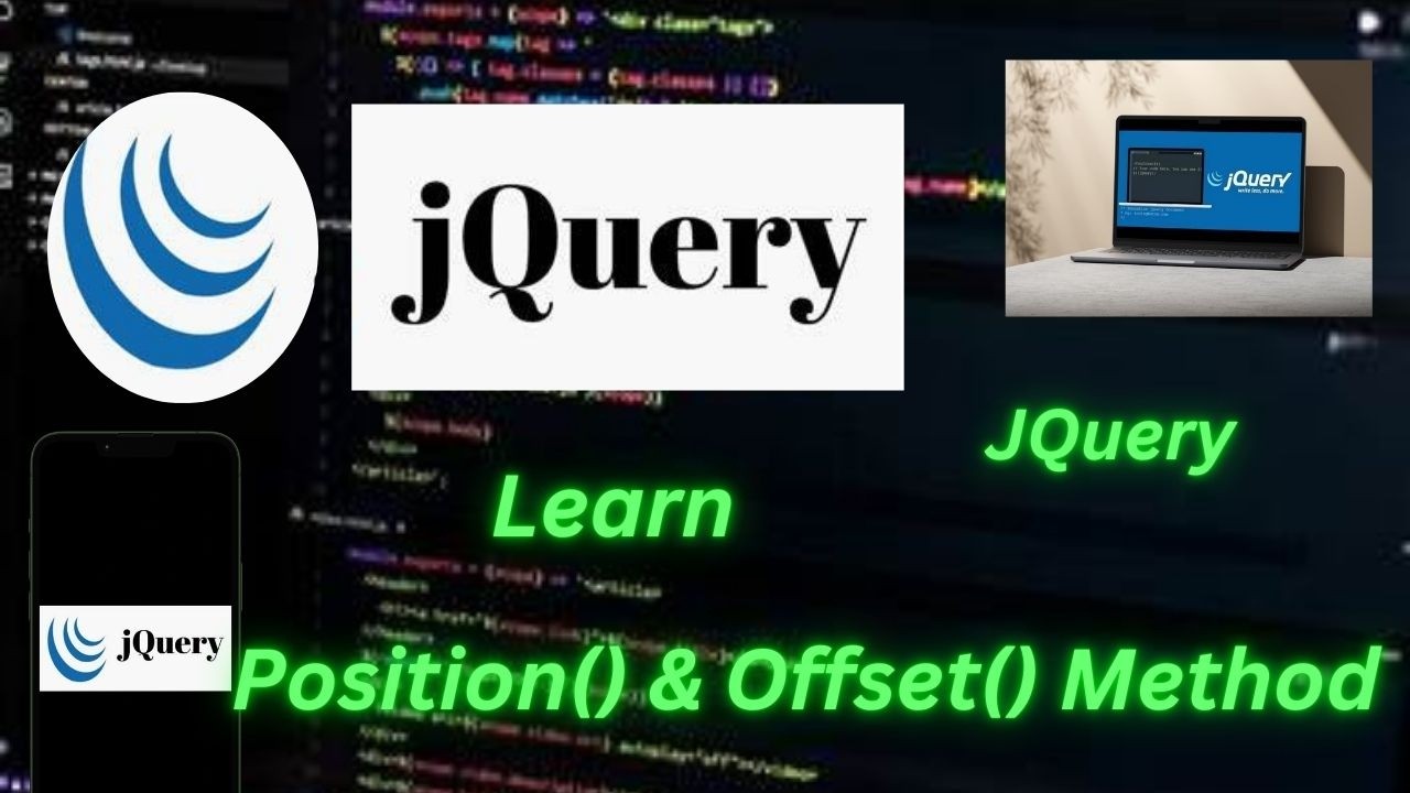 JQuery Position & Offset Methods Tutorial