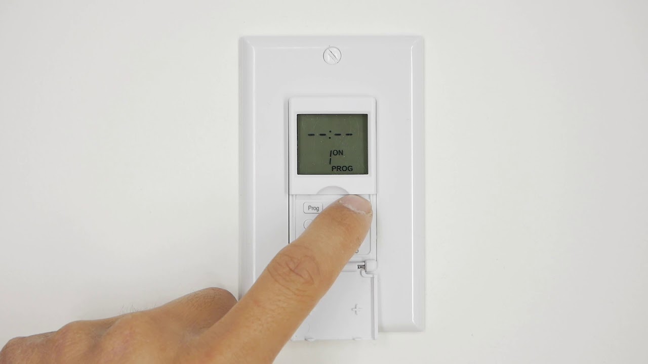 BN-LINK 7 Day Programmable In-Wall Timer Switch, BND-60 SU101C