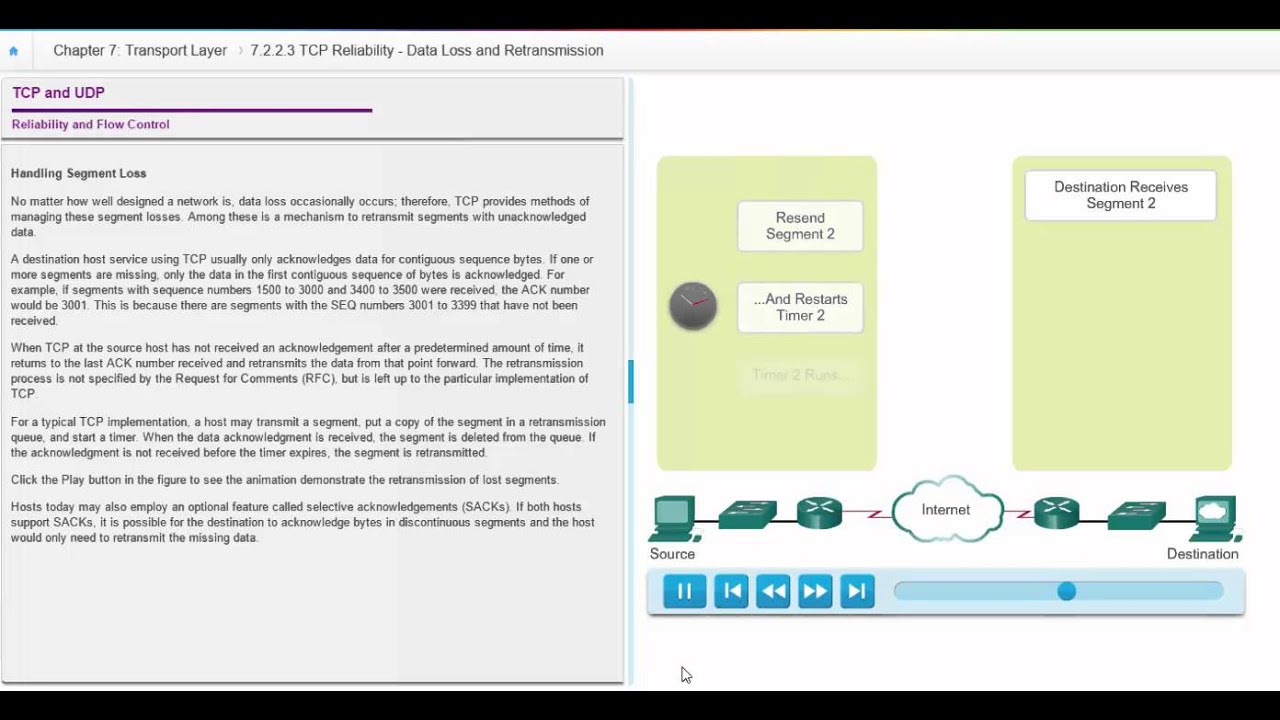 NET 125 Chapter 7 2 TCP and UDP Flow Control