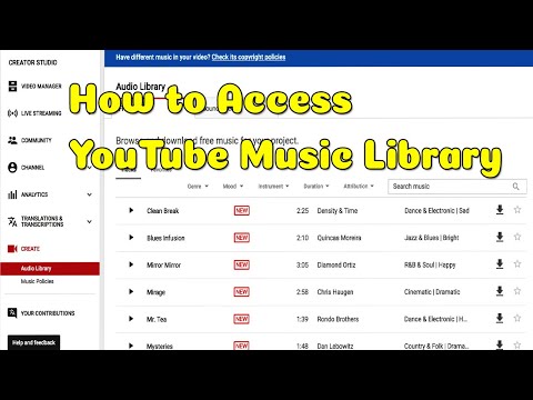 How to Access YouTube Music Library