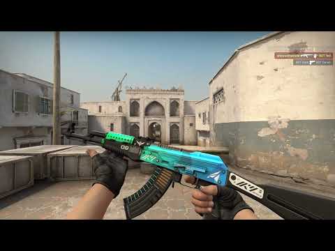 CS:GO Skin Spotlight: AK-47 | Ice Coaled - Gameplay