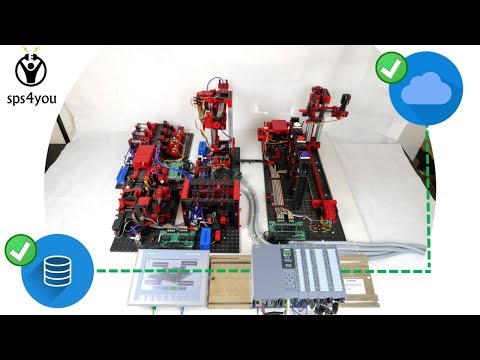 Fischertechnik SPS-Modell Fabrik Simulation mit Siemens S7-1500