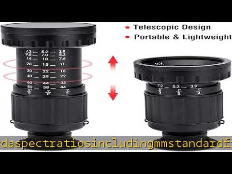 VD 11X Micro Director's HD Viewfinder Scene Viewer, Portable 37mm Filter Thread Screw Retractable P
