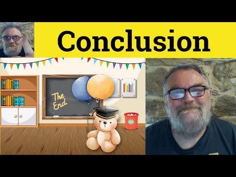 😎 Conclude Meaning - Conclusion Defined - Conclude Examples - Conclusion Definition - Conclusion