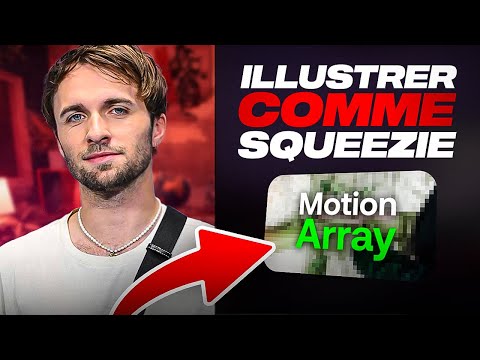 ILLUSTRER ses VIDÉOS comme SQUEEZIE (gratuitement)