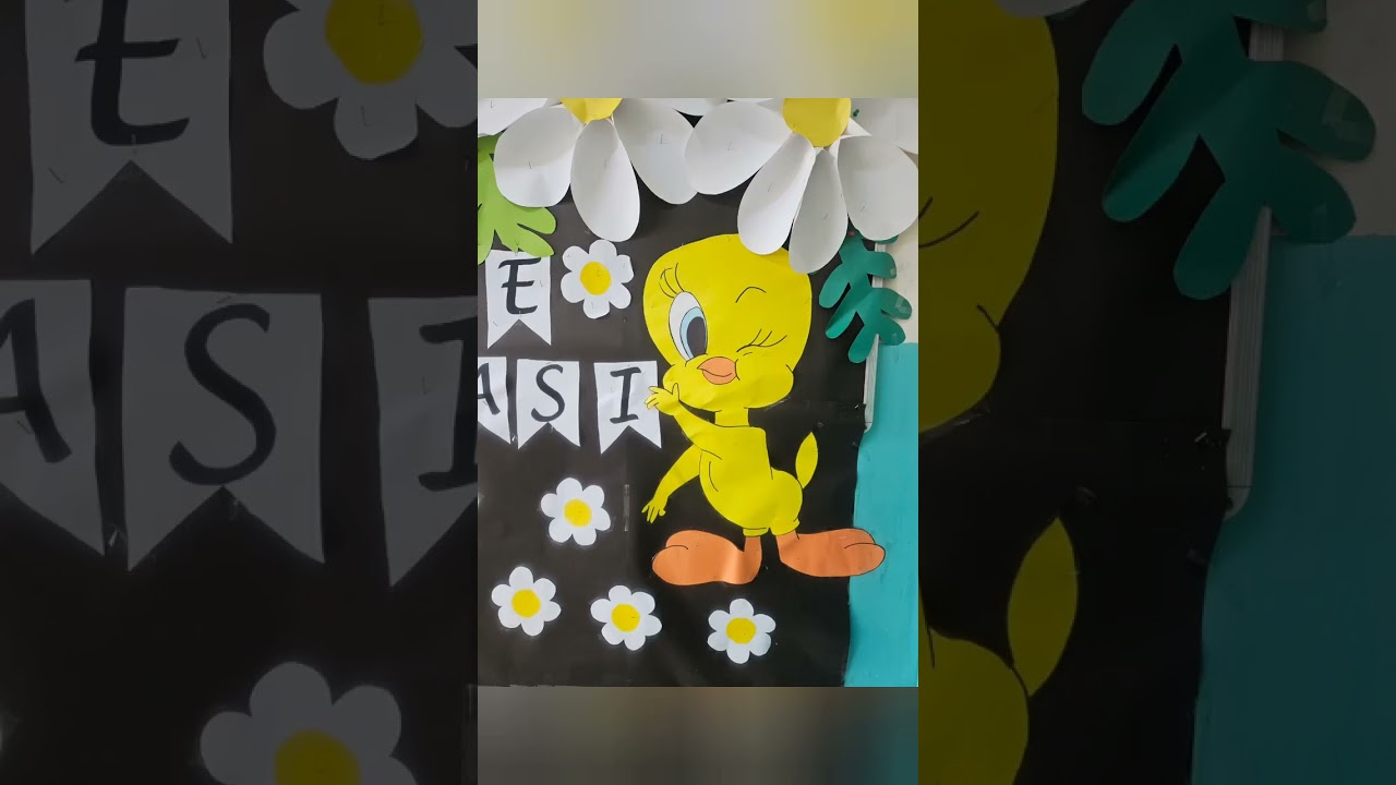 ÖZEL EĞİTİM  ÖĞRETMENİNİN HAZIRLADIGI SINIF KARNE PANOSU