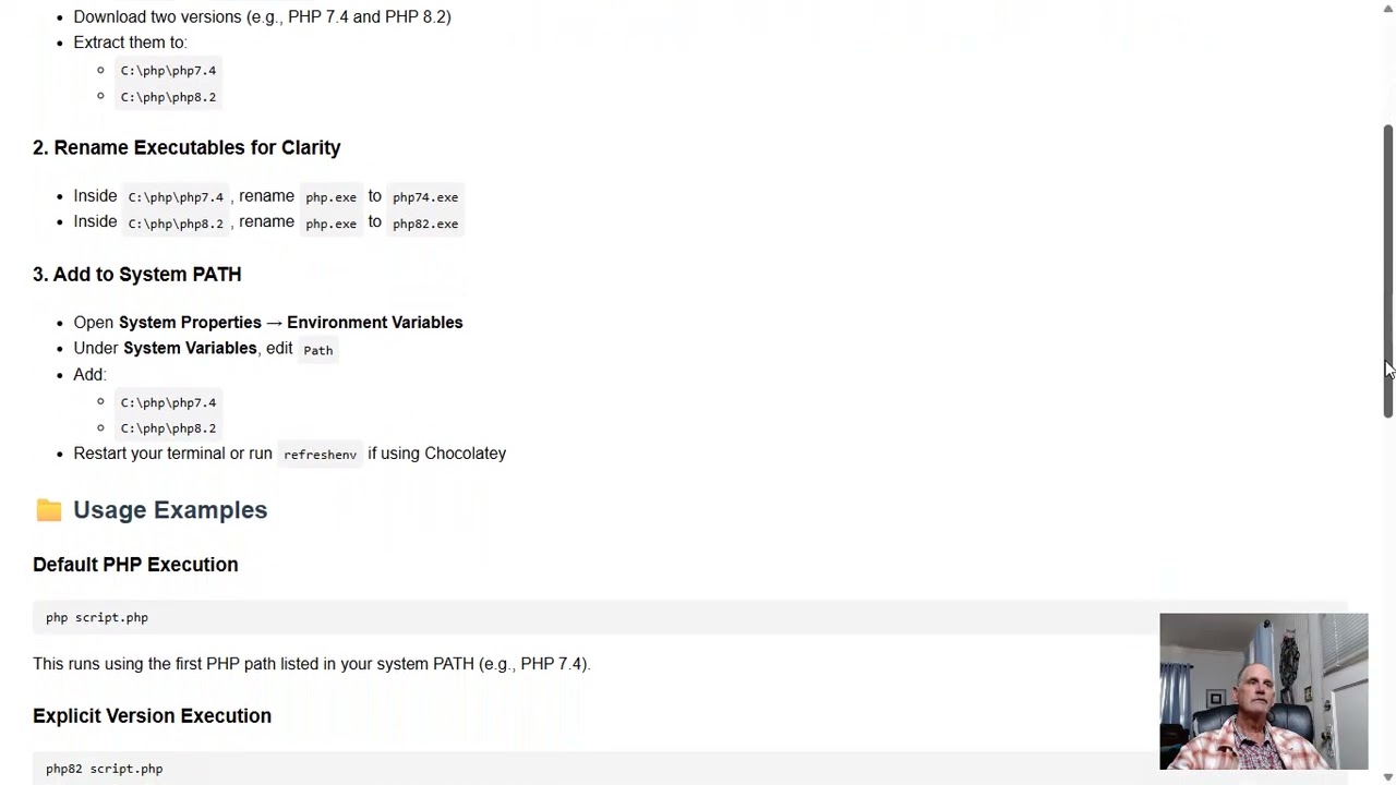 How to Run Two PHP Versions on Windows