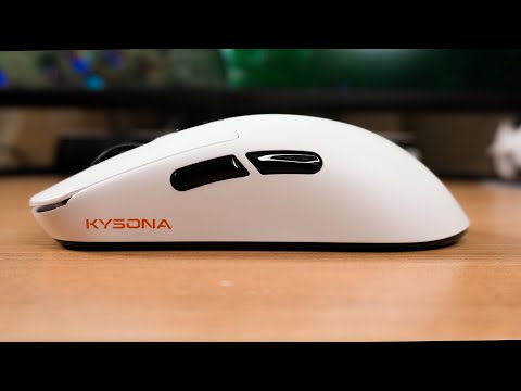 Budget-friendly 8K gaming mouse | Kysona M617 Review