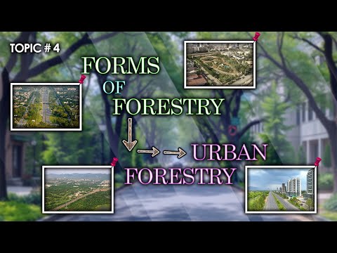 Urban Forestry || Forms of Forestry......