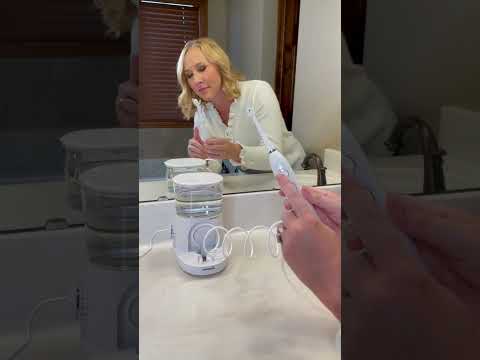 #ad | Jana Corrie Upgrades Oral Care Routine with Waterpik™ Sonic-Fusion™ | #Shorts