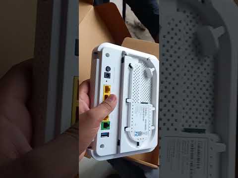 Airtel xstream air fiber router unboxing