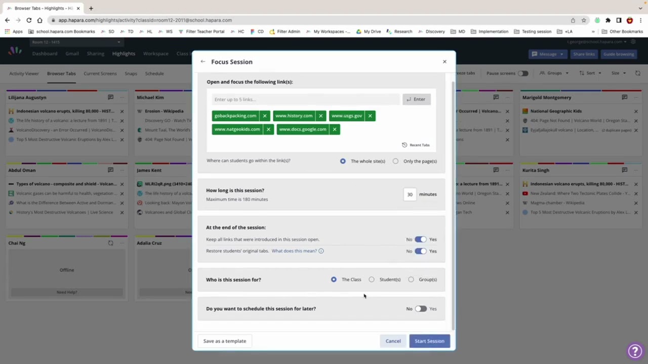Schedule guided sessions in Hāpara Highlights