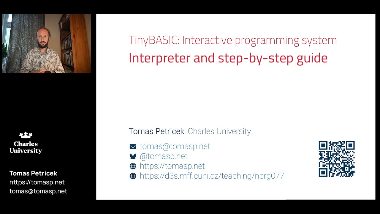 TinyBASIC 3.3 -  Interpreter and step-by-step guide