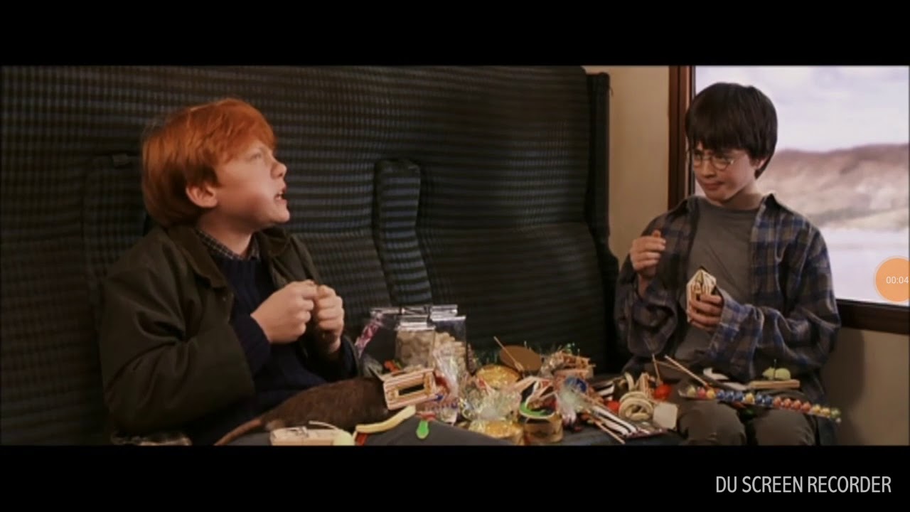 Harry Potter and the sorcerer's stone (2001) Chocolate frog death scene