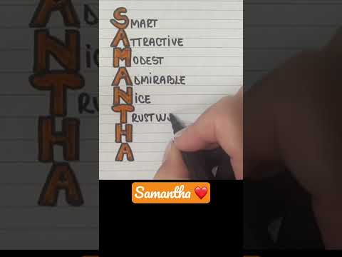 Meaning of the name SAMANTHA #meaning #name #samantha